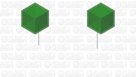 Balloon Man green(steve) Minecraft Skin