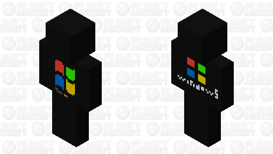 Microsoft Windows XP (x128 & Bedrock) Minecraft Skin