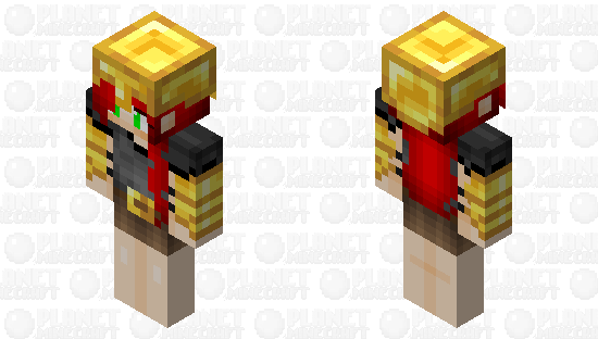 Nether Girl Minecraft Skin