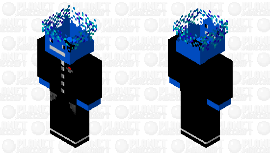 Blue Fire/ Mr Icicle Minecraft Skin