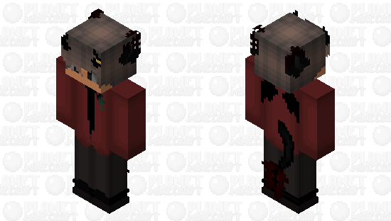 Demon wolf hybrid(HD) Minecraft Skin