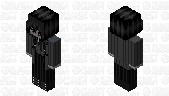 Wednesday adams! (Skin seed) Minecraft Skin