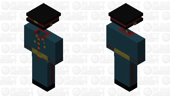 Russian Ground Forces dress uniform Minecraft Skin