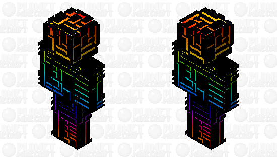Trippy Minecraft Skin