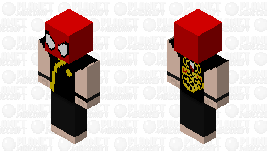Spider-Man (Peter Parker) Cobra Kai Uniform Minecraft Skin