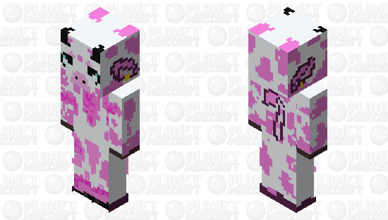 Strawberry cow (first skin!) Minecraft Skin