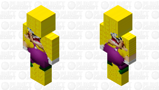 WARIO?!? Minecraft Skin
