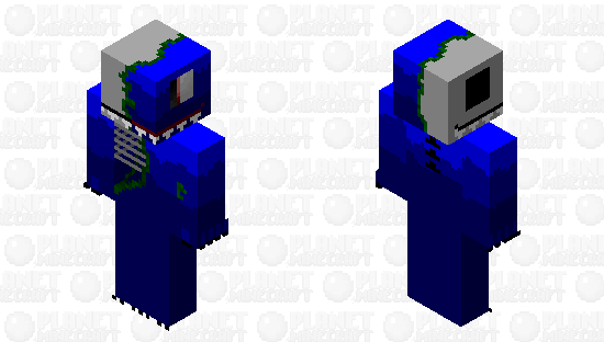 Zombified Blue Raptor Minecraft Skin