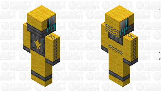 Escaped Yellow Plushie Raptor Minecraft Skin