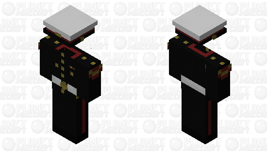 royal marine officer dress blue uniform Minecraft Skin