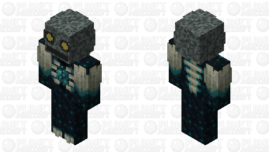 Warden Infected Robot Minecraft Skin