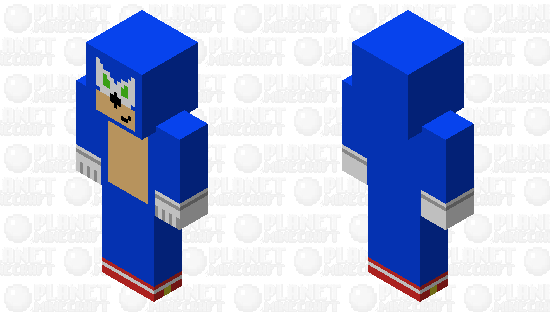 Sonic Minecraft Skin