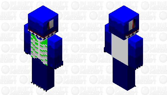 Revidication Blue Raptor Minecraft Skin