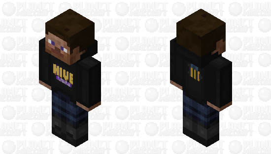 Steve with Hive hoodie Minecraft Skin