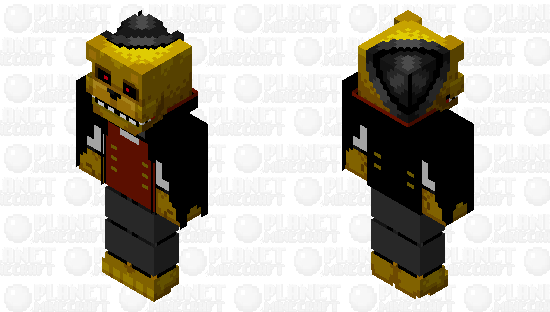 Golden Freddy Minecraft Skin