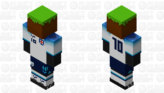 8th Final Football World Cup 2022 : England Minecraft Skin
