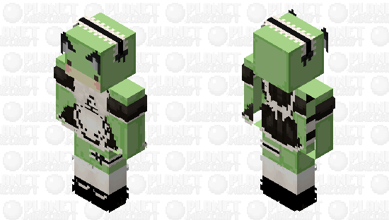 Ribbit ~ Frog HD Minecraft Skin