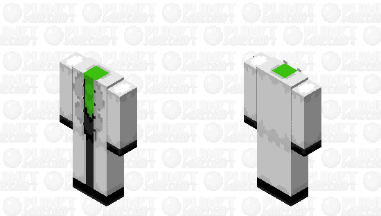 Scientist suit/ Green Minecraft Skin