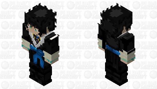 Kaigaku human form Minecraft Skin