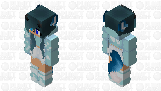 Ice blue💙 Minecraft Skin