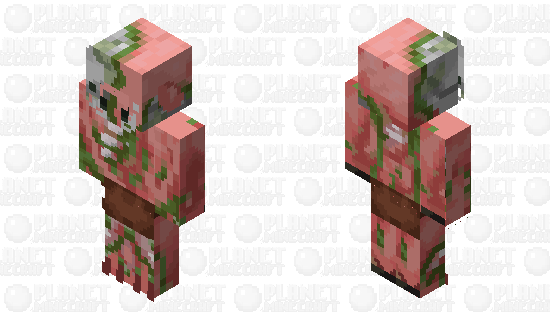 HD zombified Minecraft Skin