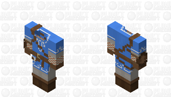 BOTW Link - Detailed Minecraft Skin