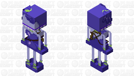 Archer Raptor Long Legs Minecraft Skin