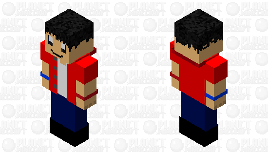 Chaqueta roja :b version 2 Minecraft Skin