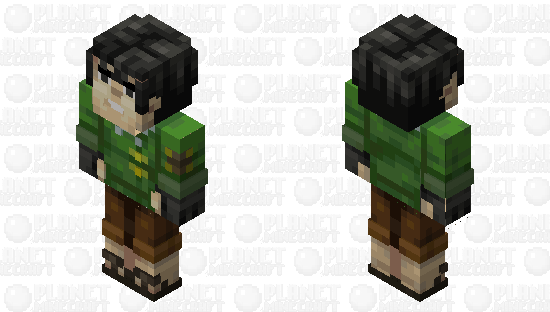 Axel - MCSM (Grinning) Minecraft Skin