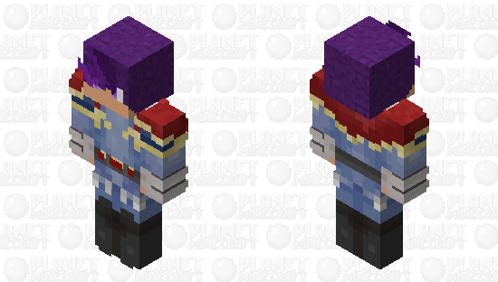 Michael Wearing Legendary Armor Minecraft Skin