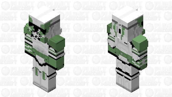 CC-10/994 Clone Captain “Grey” [Star Wars The Bad Batch] Minecraft Skin
