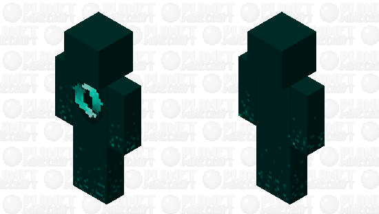 Sculk Base HD Minecraft Skin