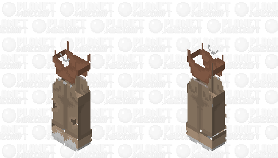 Brown/Tan Oufit Minecraft Skin
