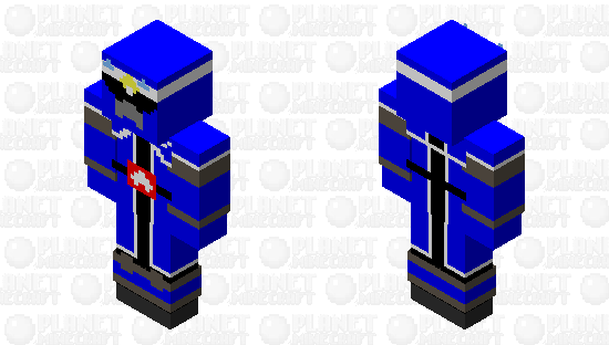 Avataro Sentai Donbrothers Blue Ranger Minecraft Skin