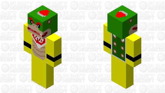 bowser jr (super mario) Minecraft Skin