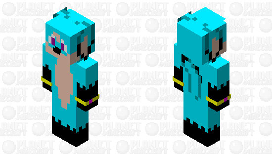 Light blue hobkin Minecraft Skin