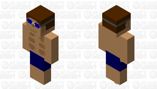 cool swim Minecraft Skin