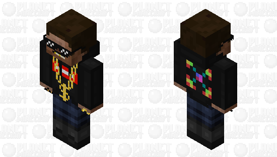 Drippy Steve Minecraft Skin