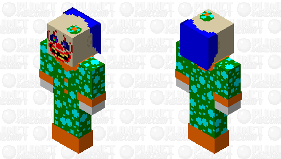 Swirlz the Clown Minecraft Skin