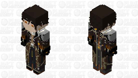 Zhongli (Genshin impact) Minecraft Skin