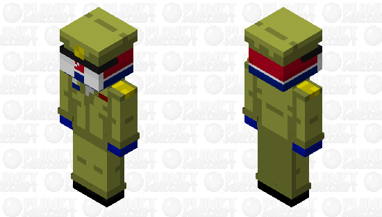 North korea. 북한 Minecraft Skin