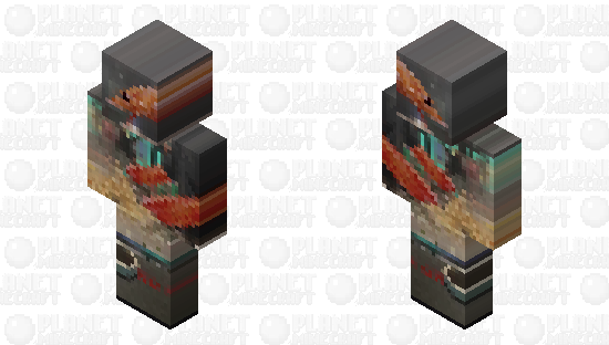 Shrimp fried rice Minecraft Skin