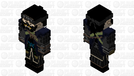 samurai humano Minecraft Skin