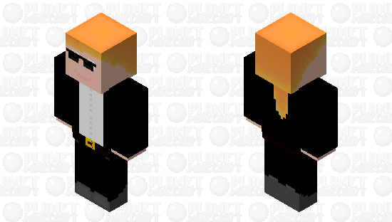 Human in suit Minecraft Skin