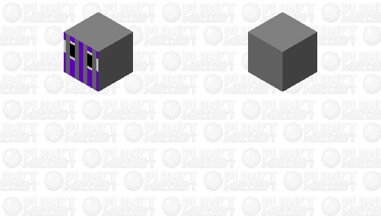 Purple in the vents Minecraft Skin