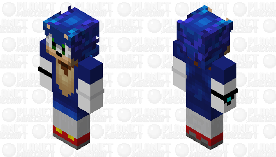 SONIC THE HEDGEHOG /SONIC BOOM Minecraft Skin