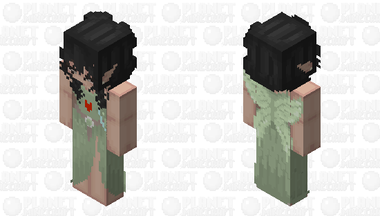 Plant Queen Minecraft Skin