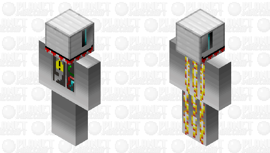 Robot Raptor Minecraft Skin