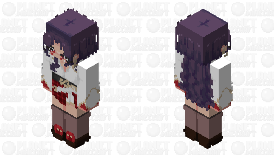 ੭̸ ‧Scarle Yonaguni💋💅斯卡爾·？スカーレ ヨナグニ Nijisanji EN ILUNA Minecraft Skin