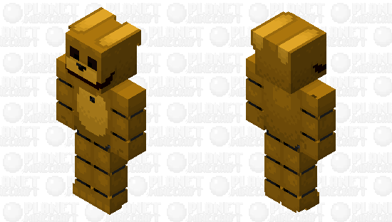 Stage 01 Springbonnie Minecraft Skin